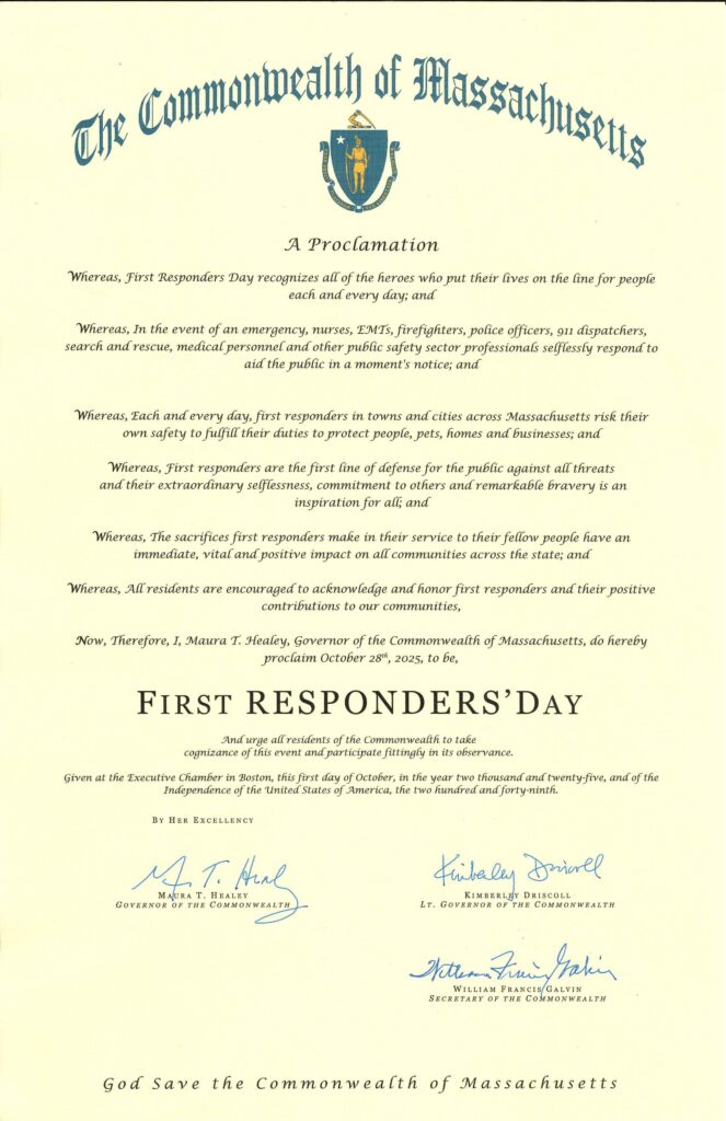National First Responders Day - First Responders Children's Foundation ...